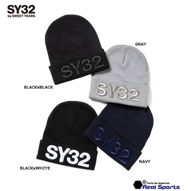 SY32 by SWEET YEARS 【SY32 YEARS】3D LOGO KNIT CAP 7142-3ニットキャップ ニットワッチ 帽子 レアルスポーツ : レアルスポーツYahoo ...