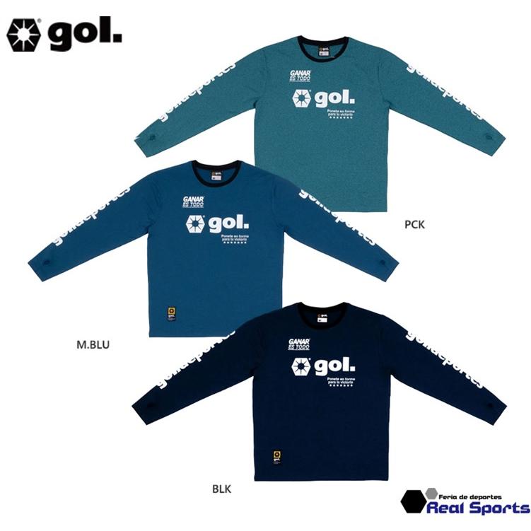 gol. 特価【gol. ゴル】23AW 長袖プラクティスシャツ＜ベーシック＞ G341-603 ロングプラシャツ ロンプラ サッカーウエア レアルスポーツ : レアルスポーツYahoo!店 ...