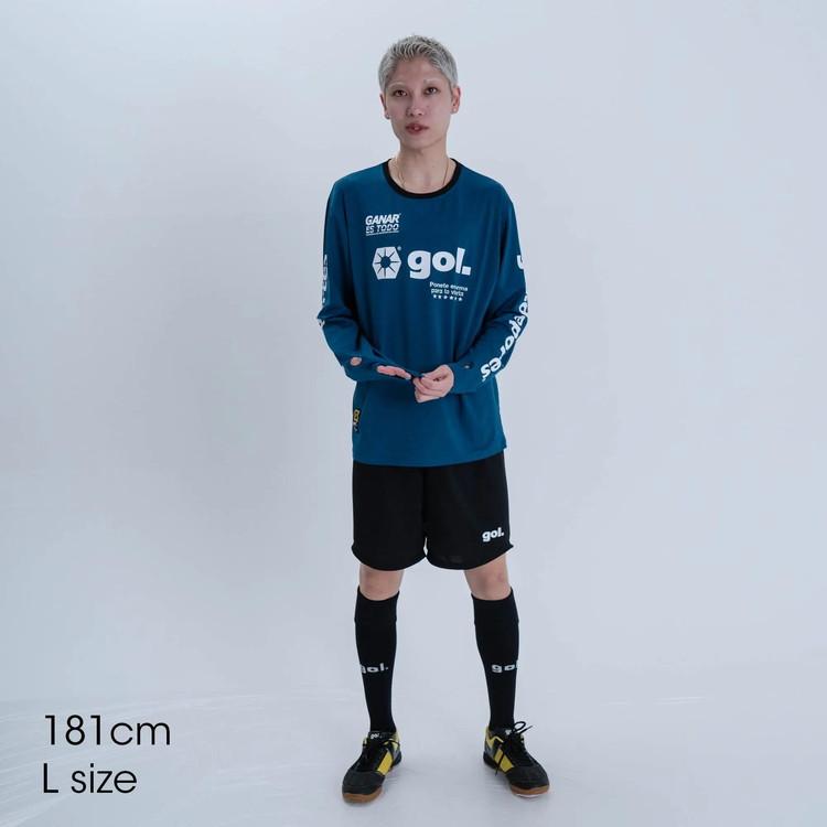 gol. 特価【gol. ゴル】23AW 長袖プラクティスシャツ＜ベーシック＞ G341-603 ロングプラシャツ ロンプラ サッカーウエア レアルスポーツ : レアルスポーツYahoo!店 ...
