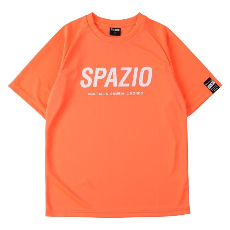 特価【Spazio スパッツィオ 】ジュニア 22SS Spazio Jr.SPAZIOバックプリントプラシャツ GE-0841 プラクティス ...