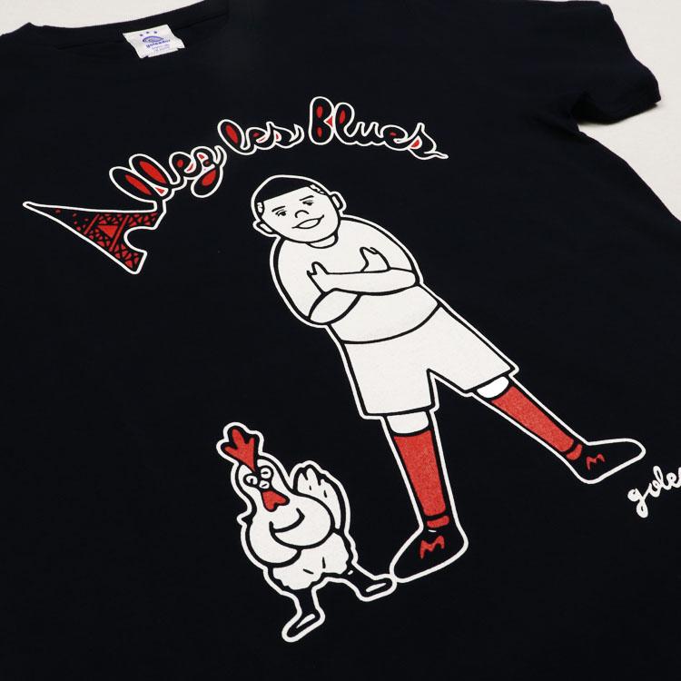 goleador 【goleador ゴレアドール】MORI ARTWORKコラボ Aiies Blues：頑張れブルーTシャツ GM-004 サッカー フットサル レアルスポーツ : レアル ...
