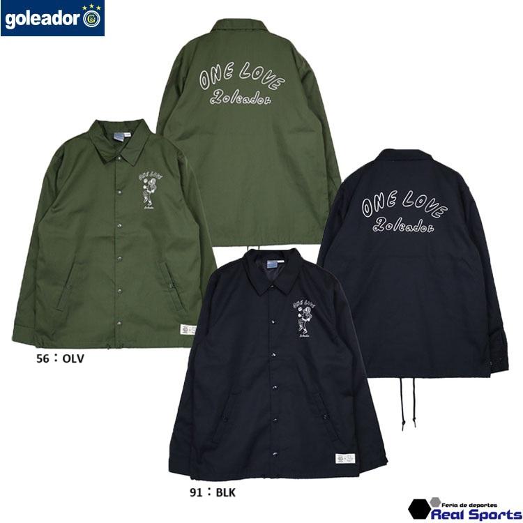 goleador 【goleador ゴレアドール】24AW ONE LOVE コーチジャケット GM-019 アウター ジャケット レアルスポーツ : レアルスポーツYahoo!店 - 通販 ...
