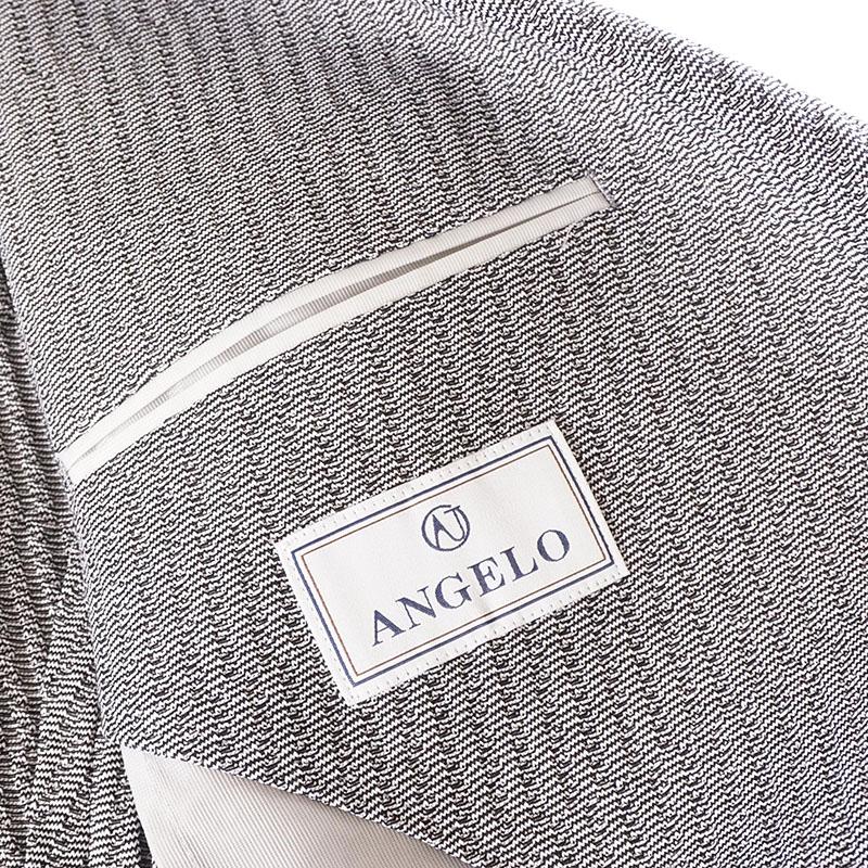 ANGELO アンジェロ テーラージャケット メンズ 春夏 会食 ゴルフ 裏ポケット有 ロゴ 31-4103-04 : メンズファッション ...