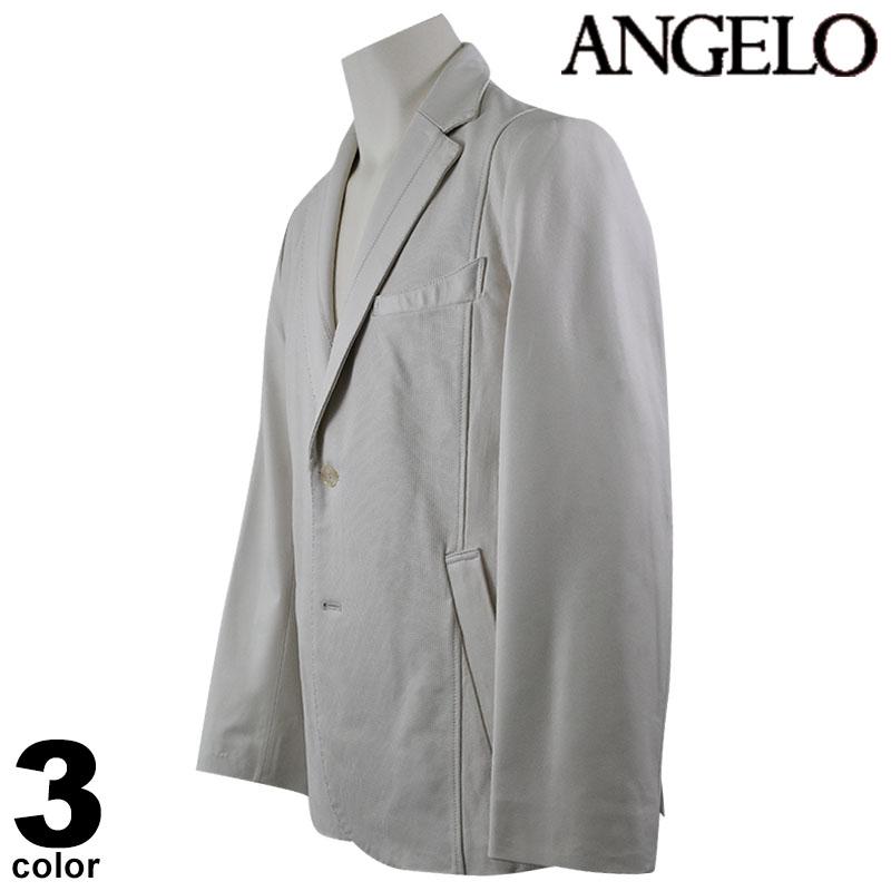 セール 30%OFF ANGELO アンジェロ レザージャケット メンズ 秋冬 羊革 テーラードジャケット 革ジャン ロゴ 35-4010 ...