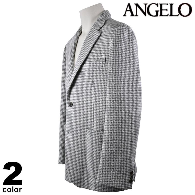 ANGELO（アンジェロ） セール 30%OFF ANGELO テーラージャケット メンズ 秋冬 日本製 ウール ロゴ 35-4104-04 ...