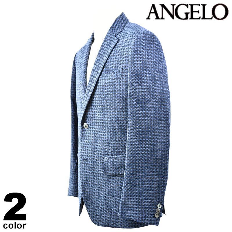 ANGELO（アンジェロ） セール 30%OFF ANGELO テーラージャケット メンズ 秋冬 日本製 絹100% ロゴ 35-4107 ...