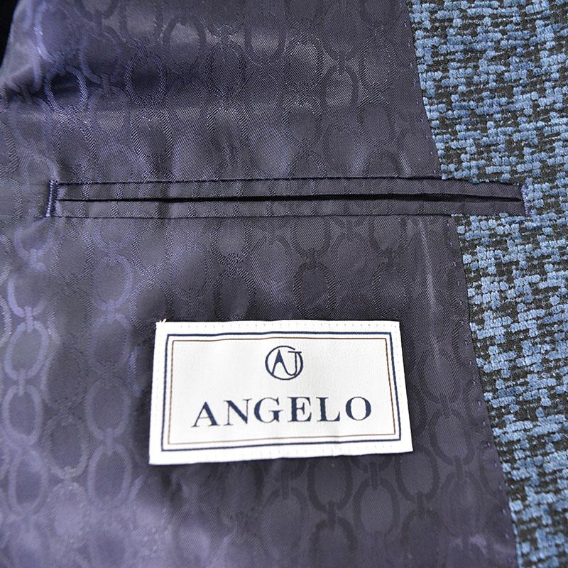 ANGELO（アンジェロ） セール 30%OFF ANGELO テーラージャケット メンズ 秋冬 日本製 絹100% ロゴ 35-4107 ...