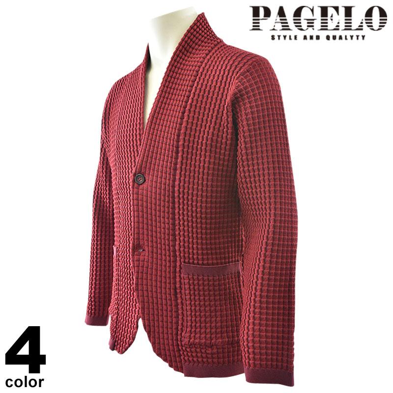 ANGELO（アンジェロ） PAGELO パジェロ テーラードジャケット メンズ 2024秋冬 カーディガン風 4カラー カジュアル ロゴ 45-4101-07t : メンズファッション ...
