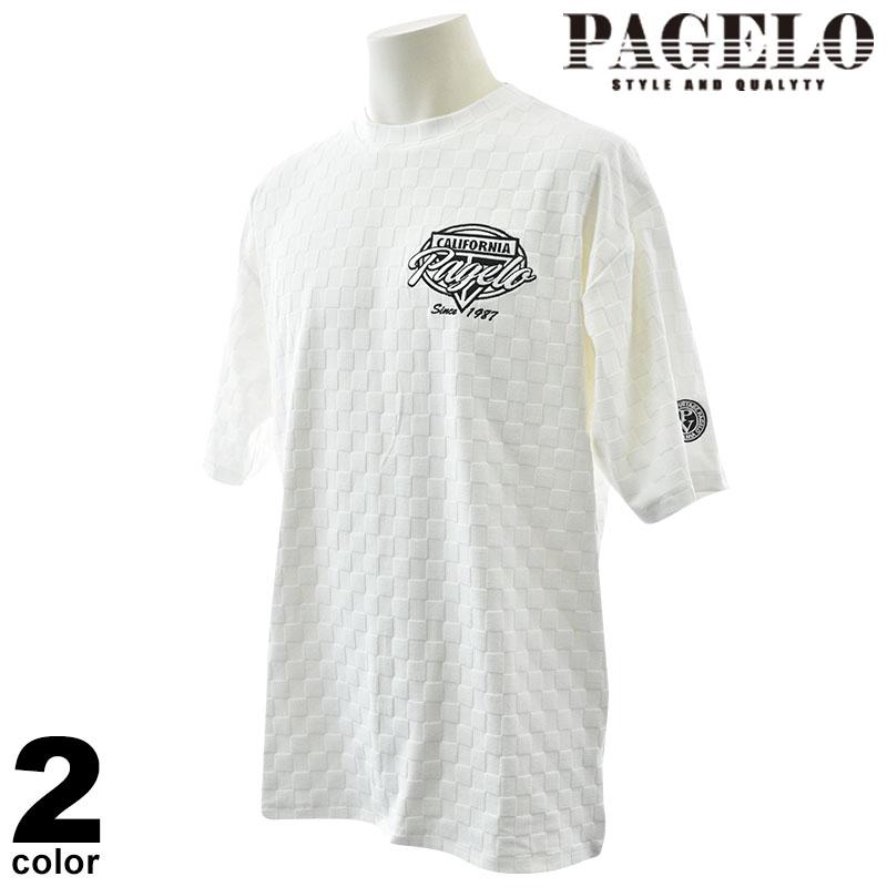 ANGELO PAGELO パジェロ 半袖 Tシャツ メンズ 2025春夏 プリント ポリエステル クルーネック カットソー ロゴ シンプル 51-2510-07n : メンズファッション ...