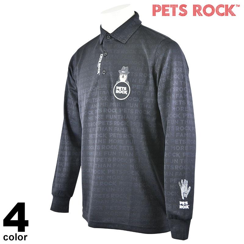 PETS ROCK×LeSportsac ROCK ペッツロック 長袖 ポロシャツ メンズ 2023秋冬 ゴルフ キャラクター ペット ロゴ a1-1950-21 : メンズファッション ...