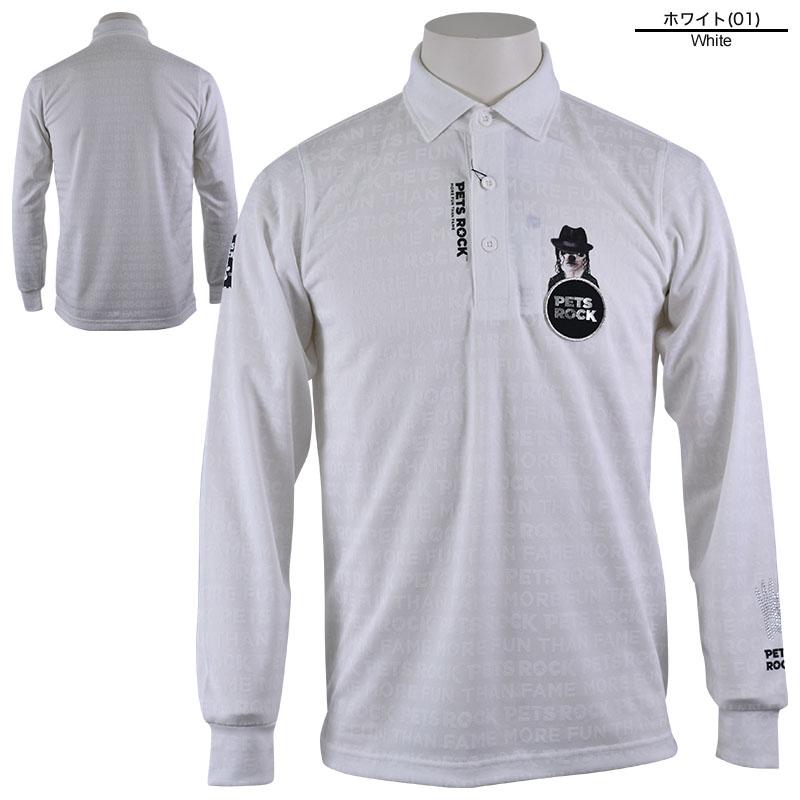 PETS ROCK×LeSportsac ROCK ペッツロック 長袖 ポロシャツ メンズ 2023秋冬 ゴルフ キャラクター ペット ロゴ a1-1950-21 : メンズファッション ...