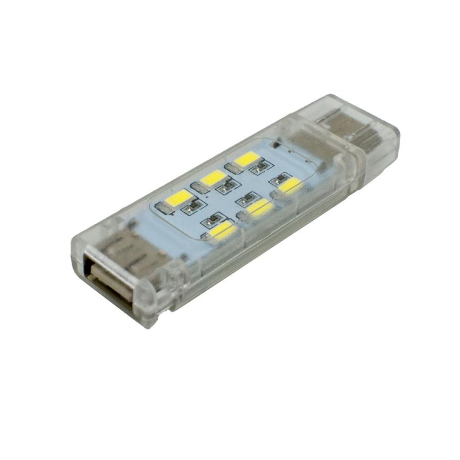 USB ライト 12LED 高輝度 モバイルバッテリー 昼白色 ランタン 懐中電灯 明るい ポータブル 非常用 キャンプ 散歩 小型 軽量 : NaturalBrilliant - 通販 ...