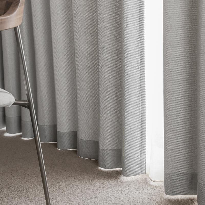 ドレープカーテン Noa ノア 幅101〜200cm オーダー ウォッシャブル ベージュ グレー 日本製 ポリエステル リビング 遮光 2級 ...