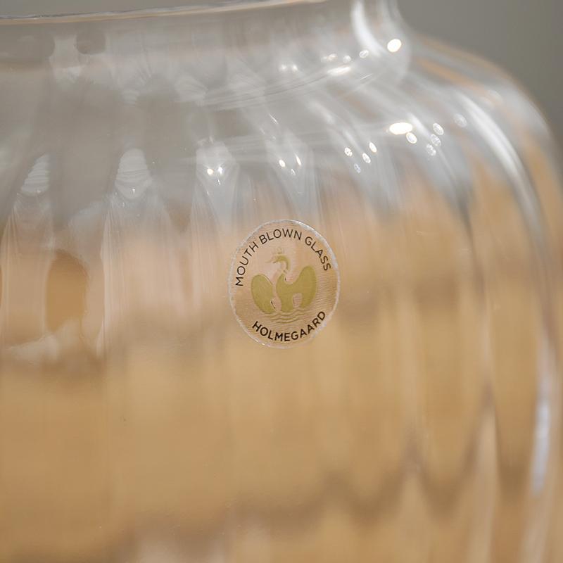 フラワーベース PRIMULA オーバル H17.5cm 花瓶 ガラス スモーク HOLMEGAARD 北欧 ナチュラル 4340397 あすつく :prml-ofb-m:ReCENO ...