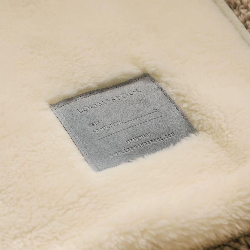 洗える メリノウール 毛布 LOOM＆SPOOL SERENE ハーフサイズ 150×100 日本製 ブランケット ひざ掛け ウォッシャブル LP-121004 あすつく : ReCENO ...