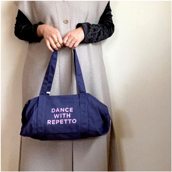 repetto レペット Duffle bag size M ロゴ キャンパストート 51234-5-51232 : ルシェルシュ Yahoo ...