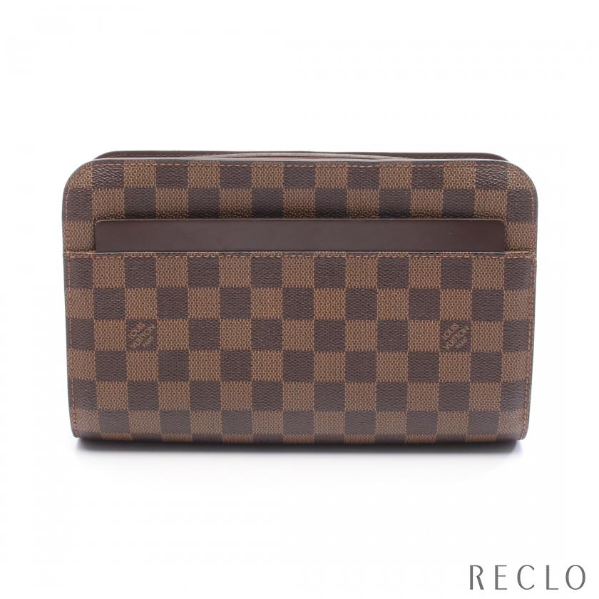 LOUIS VUITTON（ルイ・ヴィトン） サンルイ ダミエエベヌ クラッチ