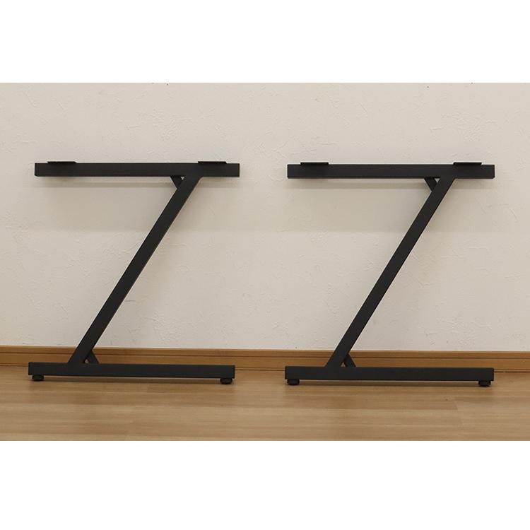 DIYテーブル 金属脚 Z型タイプ 幅63cm×高さ67cm 2本組 テーブルキッツ テーブル 天板 組立 組み合わせ自由 シンプル おしゃれ DIY 代引不可 : リコメン堂 - 通販 ...