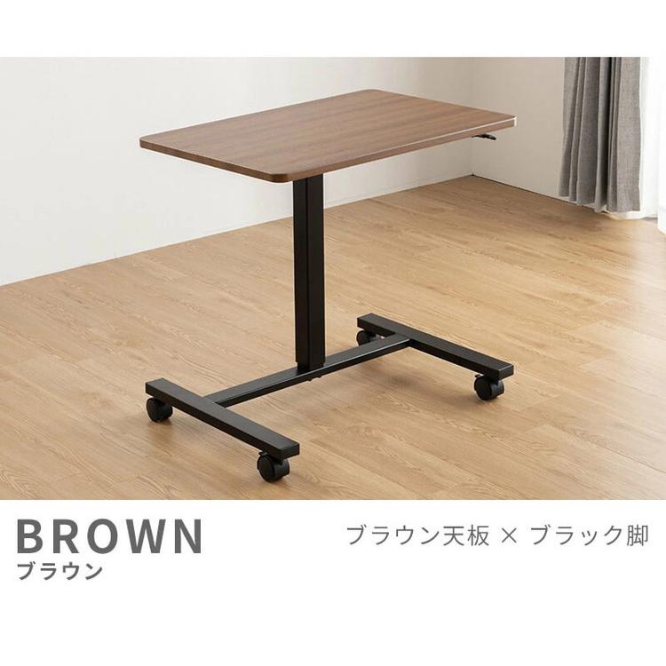 ブランド登録なし 天板角度調整可能 スタンディングデスク 幅69cm 昇降テーブル ガス圧昇降 マルチデスク 可動式 高さ調節 オフィスデスク パソコンデスク PCデスク 代引不可 : リコ ...