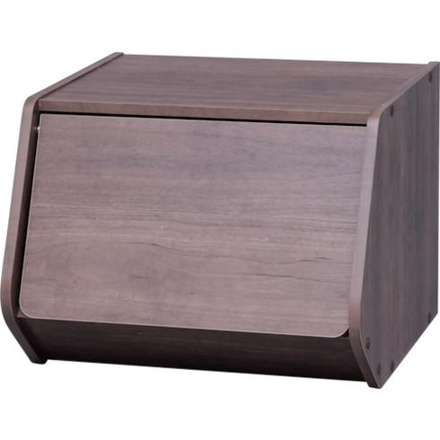 IRIS 226661 スタックボックス 扉付キ IRIS STB400DBR 物流 保管用品 収納用品 カラーボックス 代引不可 :4t ...