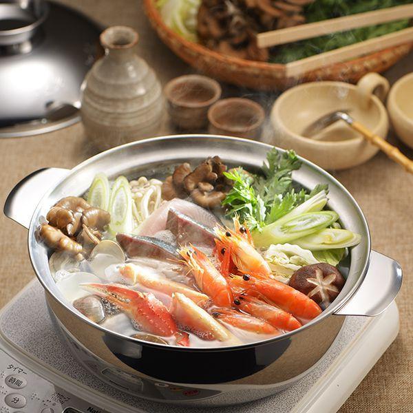 ヨシカワ 日本製 土鍋風ステンレス鍋 もみじ 27cm SJ1858 卓上鍋 ガス火 IH 対応 Yoshikawa :4w-4979487918589:リコメン堂 - 通販 - Yahoo ...