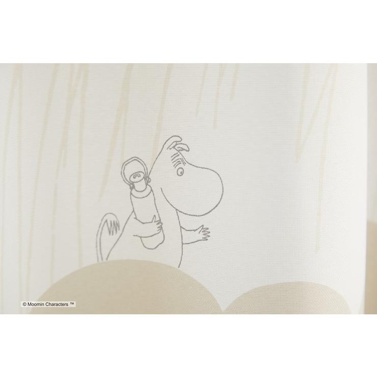 カーテン 日本製 ムーミン MOOMIN RAIN DROPS レインドロップス 2級遮光 ウォッシャブル ブラック ブルー ベージュ 1枚入 ...