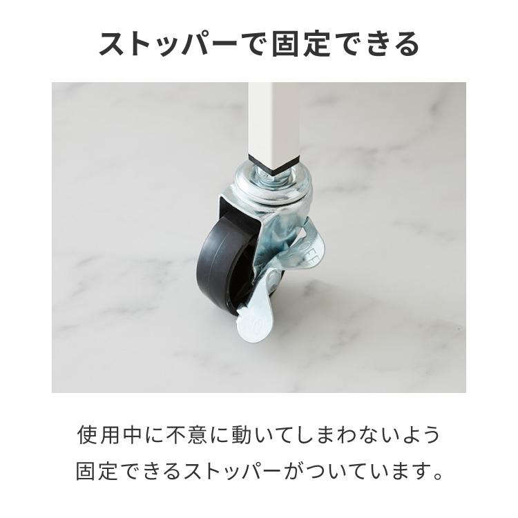 キャスター付き キッチンワゴン 31cm 3段 スチールワゴン ワゴン ラック キッチンラック すき間収納 キャスター スチール すきま 隙間 コンパクト : リコメン堂 - 通販 ...