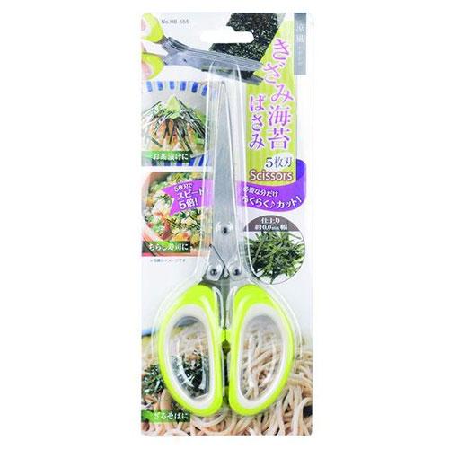 パール金属 彩創 きざみ海苔ばさみ 5枚刃 HB-0655 オフィス用品 代引不可 メール便 : リコメン堂 - 通販 - Yahoo!ショッピング