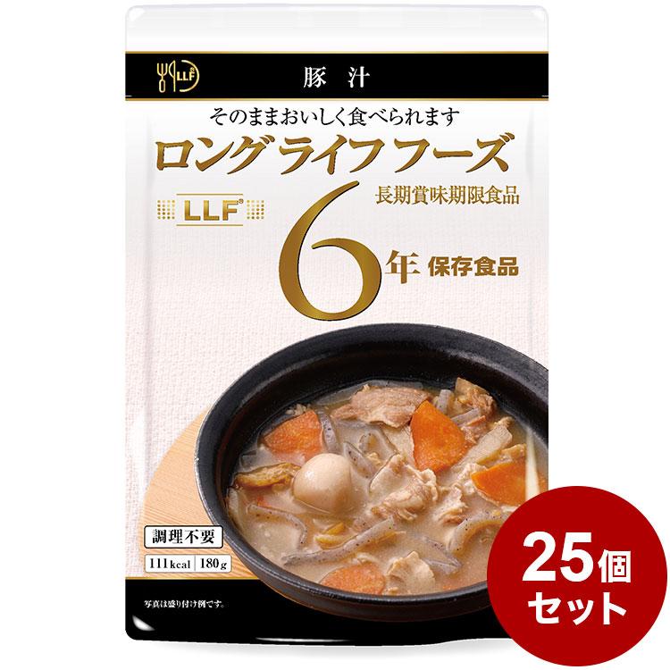 25パックセット LLF食品 豚汁 180g 防災 防災グッズ 防災用品 備蓄品 非常食 携帯食 長期保存 保存食 まとめ買い :dp-428069-x25:リコメン堂 - 通販 ...