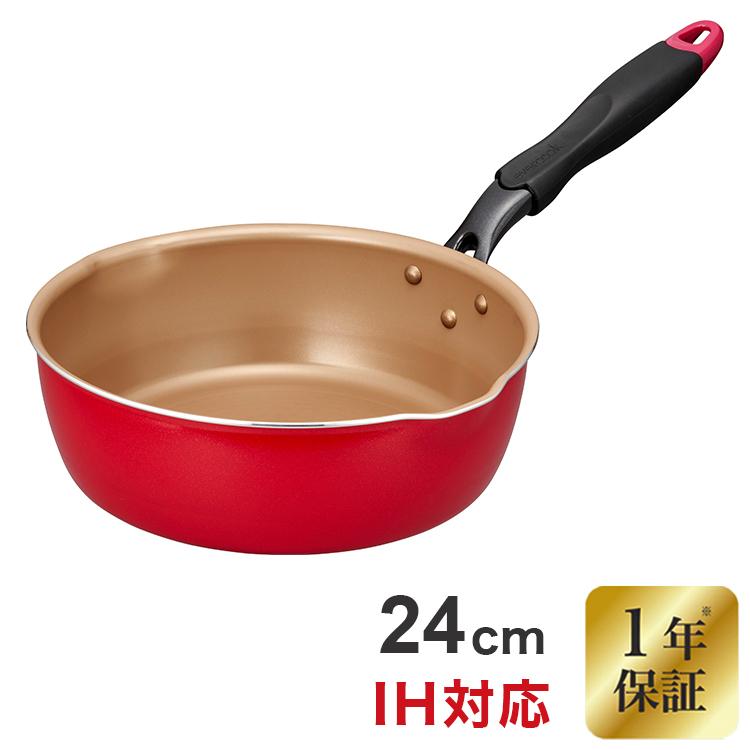 evercook エバークック IHマルチパン 24cm フライパン 深鍋 ガス火 IH対応 鍋 : ds-4550454667718 : リコメン堂 - 通販 - Yahoo!ショッピング
