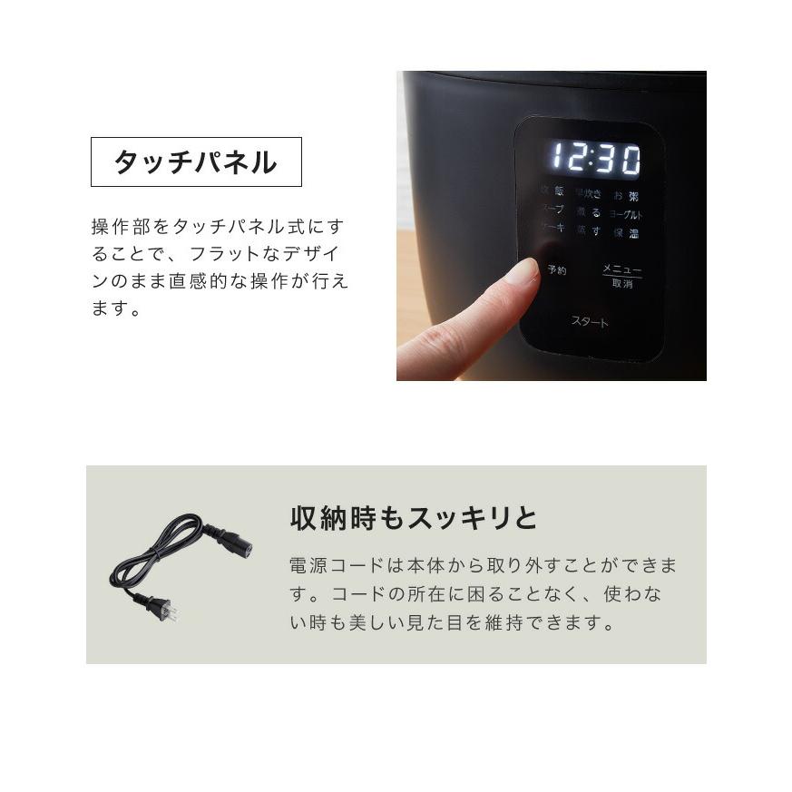 simplus シンプラス マイコン式 4合炊き炊飯器 SP-RCMC4 炊飯器 温度センサー付き 保温機能 レビュー＆報告で鮮度米新潟県産コシヒカリ2合プレゼント :eb ...