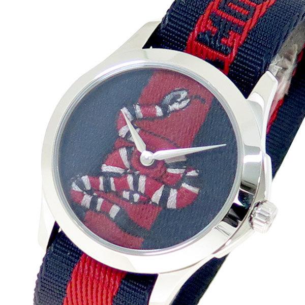 GUCCI グッチ 腕時計 メンズ レディース YA126493 Gタイムレス クォーツ ネイビー レッド 送料無料 : リコメン堂 - 通販 ...