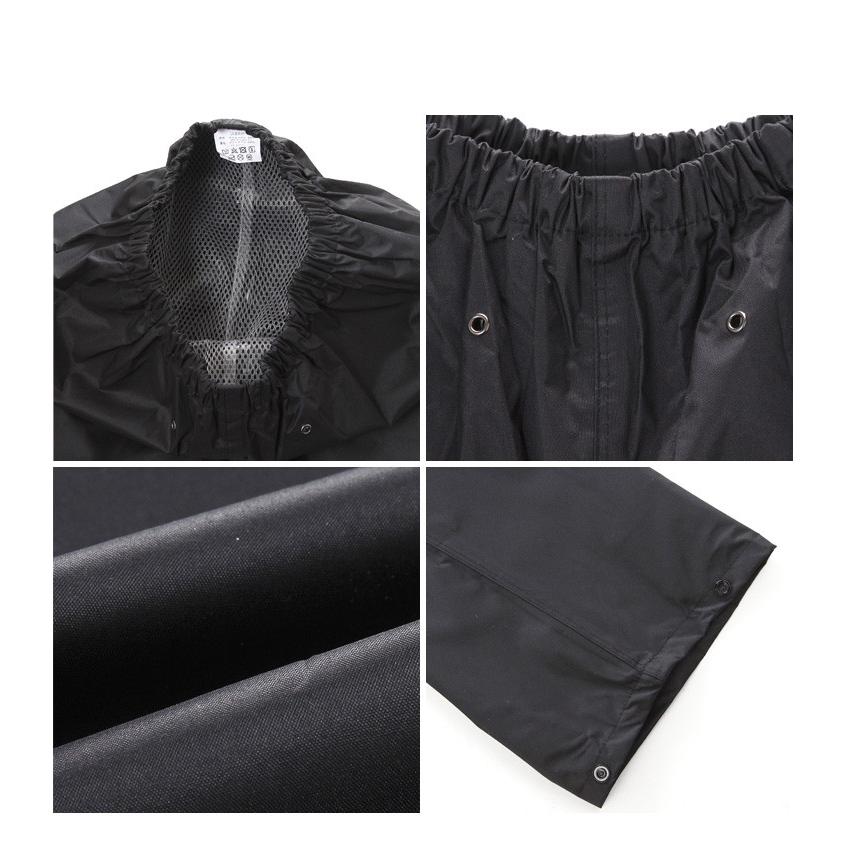 Kajimeiku カジメイク 3D エクストラレインスーツ 上下セット レインコート レインスーツ カッパ 雨具 3440 ブラック 4L 3L LL L M S 代引不可 :oo ...