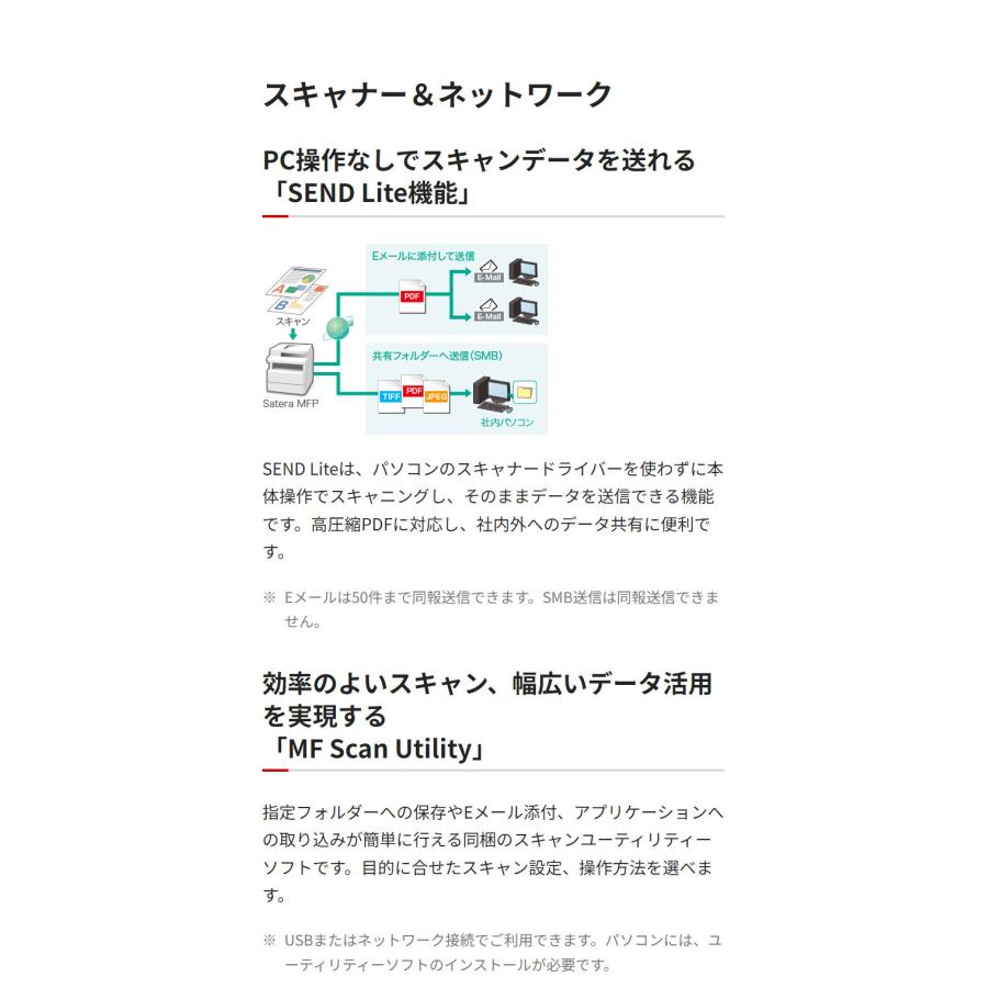 キヤノン A4 モノクロレーザビームプリンタ複合機 Satera MF266dn II FAX 有線LAN 両面印刷 ADF片面読取 ...