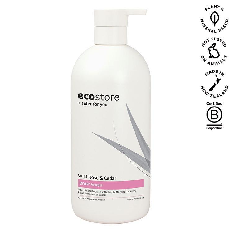 単品2個セット ecostore ボディウォッシュ ワイルドローズ&シダー 900mL エコストア ポンプタイプ 華やか 香り : リコメン堂 - 通販 - Yahoo!ショッピング