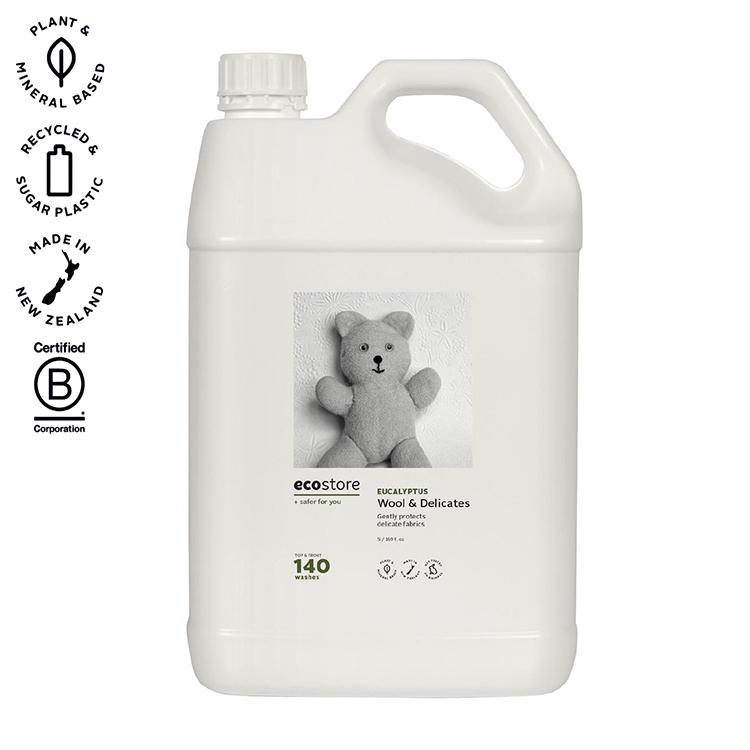 ecostore デリケート&ウールウォッシュ おしゃれ着用 5L エコストア 洗剤 液体洗剤 おしゃれ着用洗剤 業務用 業務用サイズ 特大サイズ 植物由来 : リコメン堂 - 通販 ...