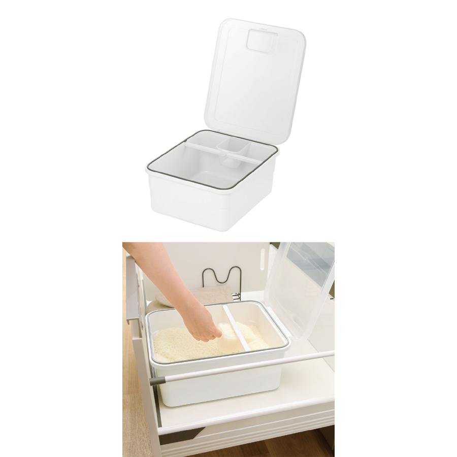2024年 新発売 トトノ totono 引き出し用 米びつR 5kg 米 ストッカー 米櫃 ライスストッカー すりきれる システムキッチン 引出し 収納 保管 代引不可 : リコメン堂 ...