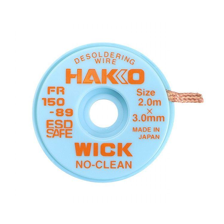 白光 HAKKO ハンダ吸取線 ウィック 3mm×2m FR150-89 :qa-4962615057281:リコメン堂 - 通販 - Yahoo!ショッピング