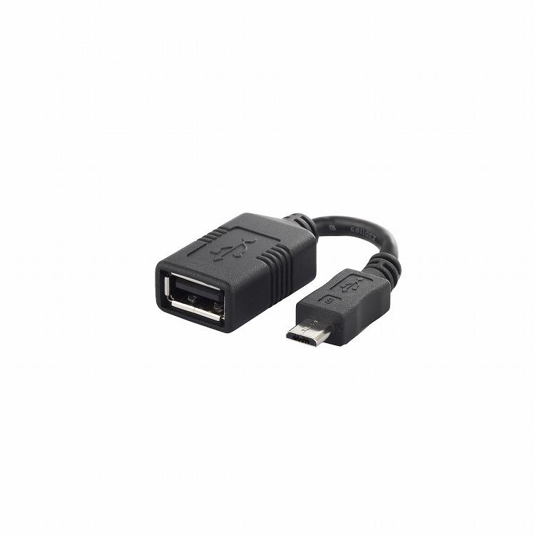 BUFFALO USB変換アダプター USB-microB:USB-Aメス ブラック BSMPC11C01BK 代引不可 : リコメン堂 - 通販 - Yahoo!ショッピング