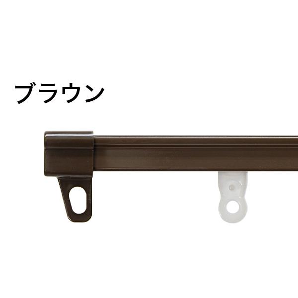 カーテンレール シングル 1.2~2m 伸縮レール トーソー TOSO AJ606 天井 正面 伸びるレール おしゃれ 北欧 天井付け 簡単取り付け 賃貸 ホワイト 代引不可 :ul ...