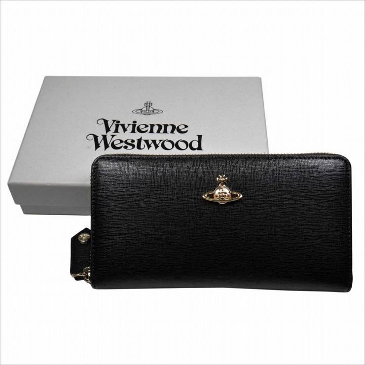 VIVIENNE WESTWOOD ヴィヴィアンウエストウッド NO.10 SAFFIANO 長財布 51050023 BLACK 18SS おしゃれ プレゼント 贈り物 祝い品【送料無 VIVIENNE WESTWOOD ヴィヴィアンウエストウッド NO.10 SAFFIANO 長財布
