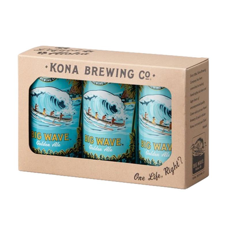 コナ ビックウェーブ 缶 355ml 3本セット ゴールデンエール コナビール Kona Brewing Beer Big Wave ...