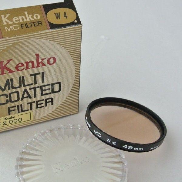 中古品ケンコーフィルターW4−49mm : レコードクラブ ヤフー店 - 通販 - Yahoo!ショッピング