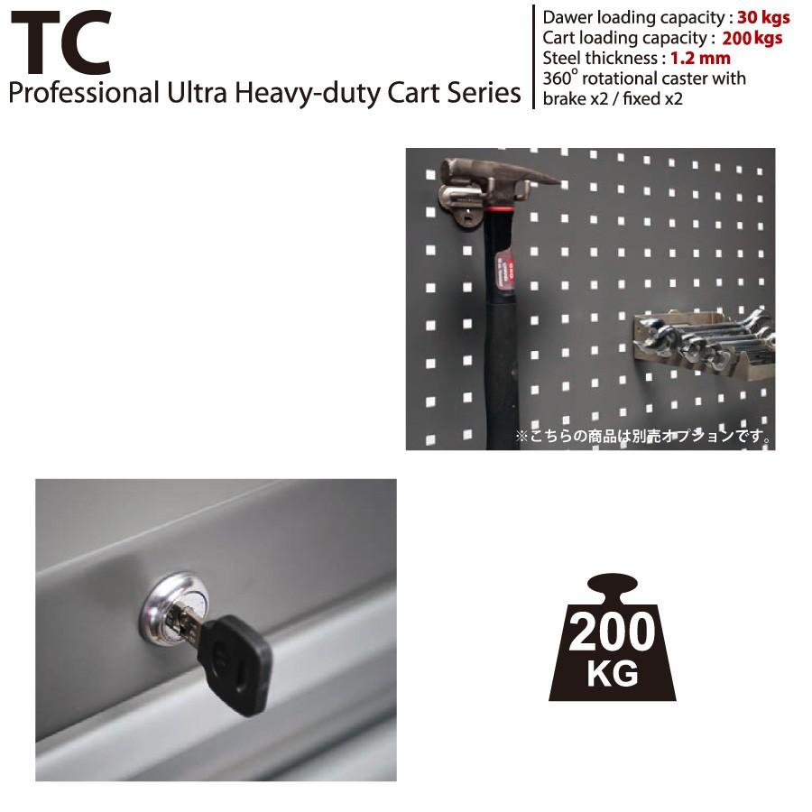 SHUTER シューター TC-S23 スチール ツールワゴン カート : レコサポートショップ - 通販 - Yahoo!ショッピング