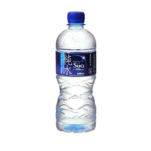 蒸留飲料水ピュアウォーター SUCIスチ純水 1ケース600ml×24本/ ハラル認証 : レクエルド - 通販 - Yahoo!ショッピング