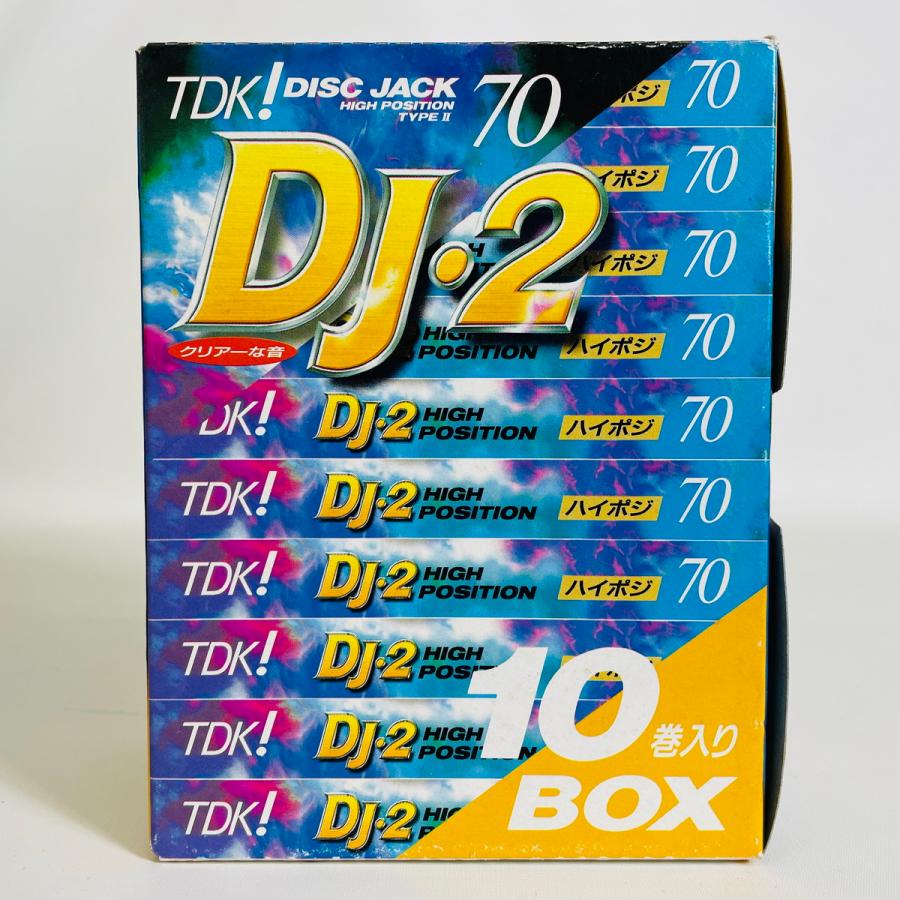 10巻 TDK DJ2-70 ハイポジション TYPEII カセットテープ : リユースマーケット - 通販 - Yahoo!ショッピング