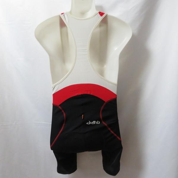 古着 メンズS dhb サイクルウェア ビブショーツ パッド付 ロードバイク ブラック/ホワイト/レッド : 新品・古着 スポーツ用品店 リサイクルスポーツ - 通販 - Yahoo!ショッピング