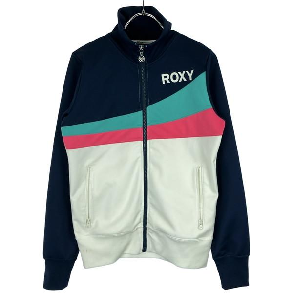 ROXY 古着 レディースM ROXY/ロキシー トラックジャケット ジャージ フルジップ スポーツ ネイビー/ホワイト/グリーン/ピンク 9BZP614 : 新品・古着 スポーツ用品店 ...