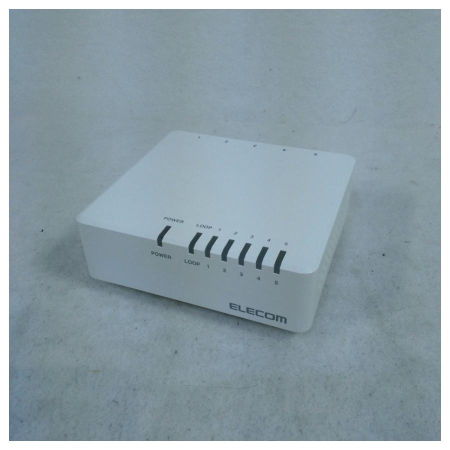 【中古】本体・ACアダプターのみ エレコム 100BASE-TX対応 スイッチングハブ 5ポート EHC-F05PA-JW ホワイト :1-240001056755:リサイクルショップリ ...