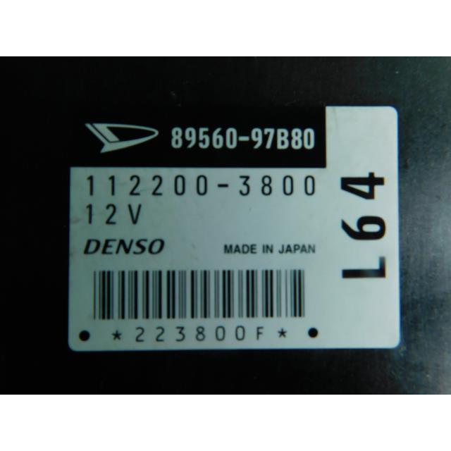ミラジーノ UA-L700S エンジンコンピューター R30 GLS6 112200-3800 89560-97B80 : 001684825263100 : ヤガミショッピングストア ...
